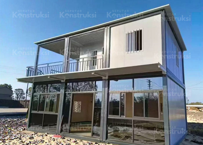 Rumah Sandwich Panel Ringan, Tahan Lama, Fireproof dan Anti Gempa