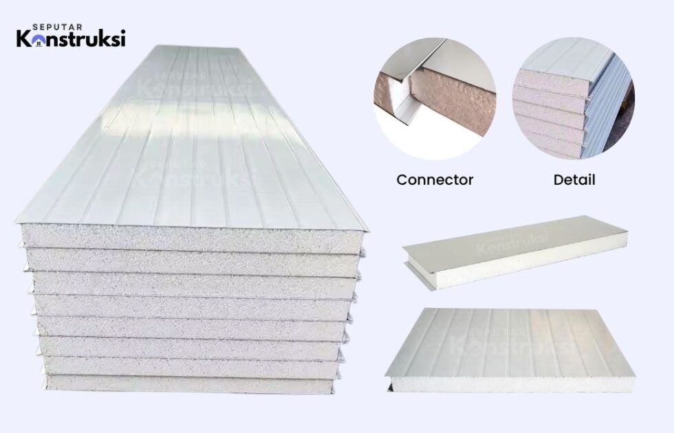 Dinding Sandwich Panel EPS - seputarkonstruksi.com